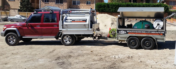 Python Trailer Jetter - The Jetters Edge