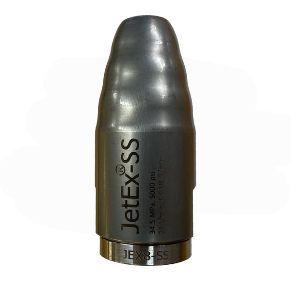 JetEx Stainless Steel Turbine Nozzle 1/4" - The Jetters Edge